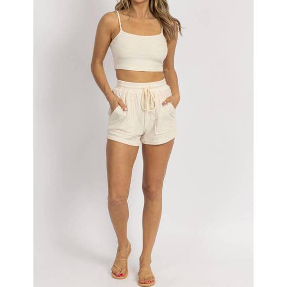 Pretty Garbage | Tops | New Pretty Garbage Terrycloth Crop And Shorts ...